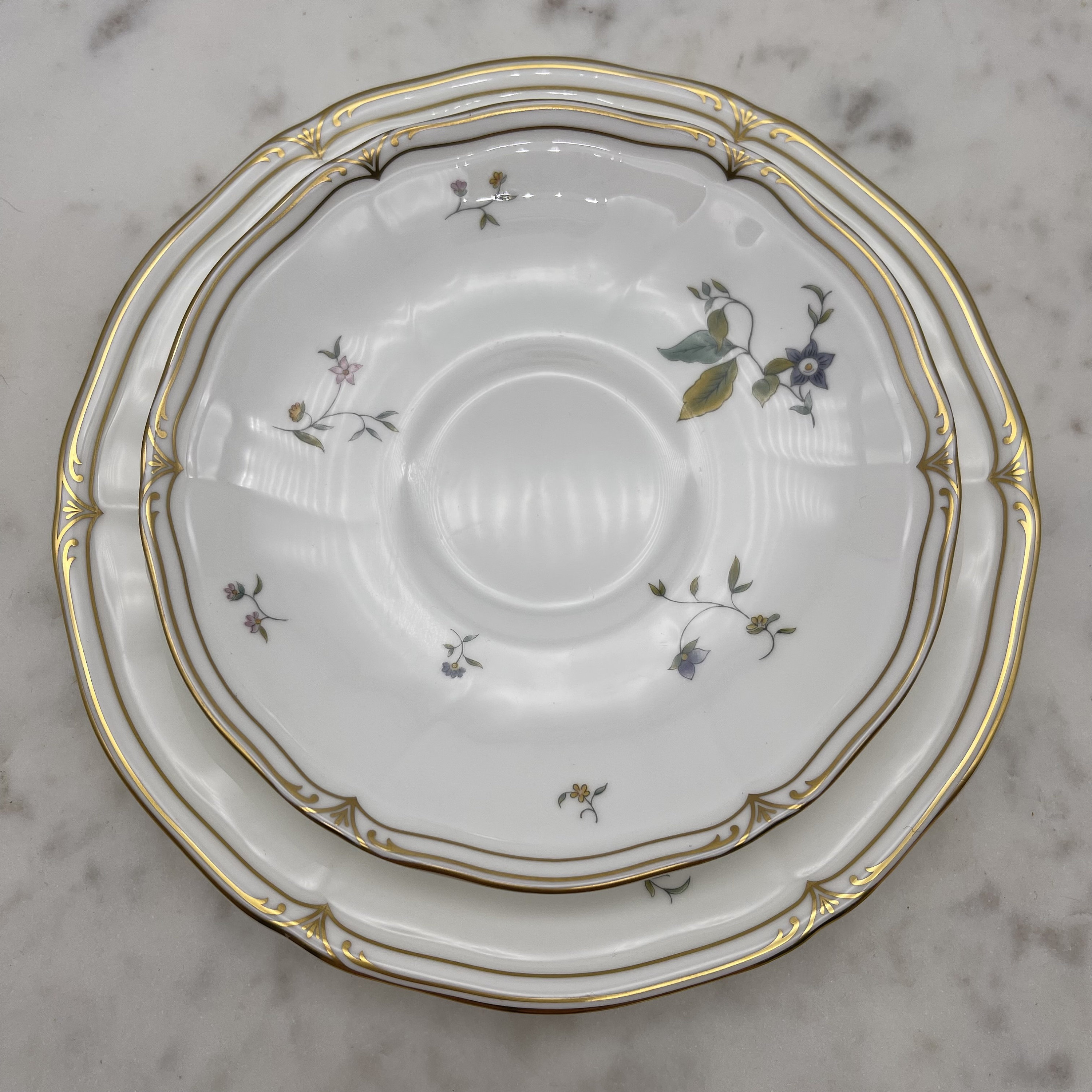 Wedgwood Bone China Tea Cup and Saucer Trio Rosemeade - Etsy