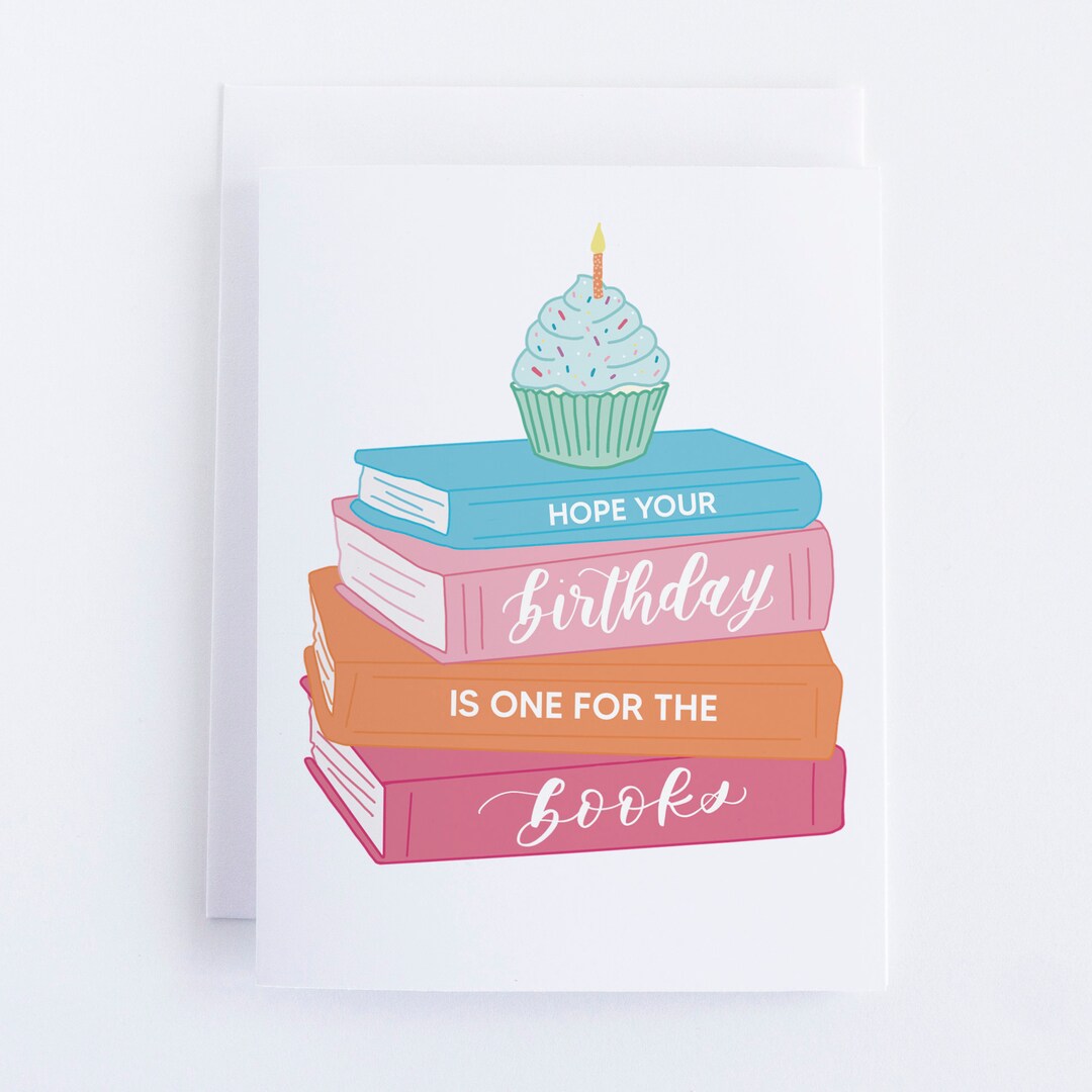 Hope Your Birthday is One for the Books Birthday Card | Birthday ...