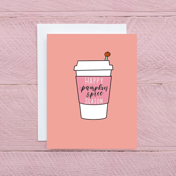 Fall Greeting Card - Etsy
