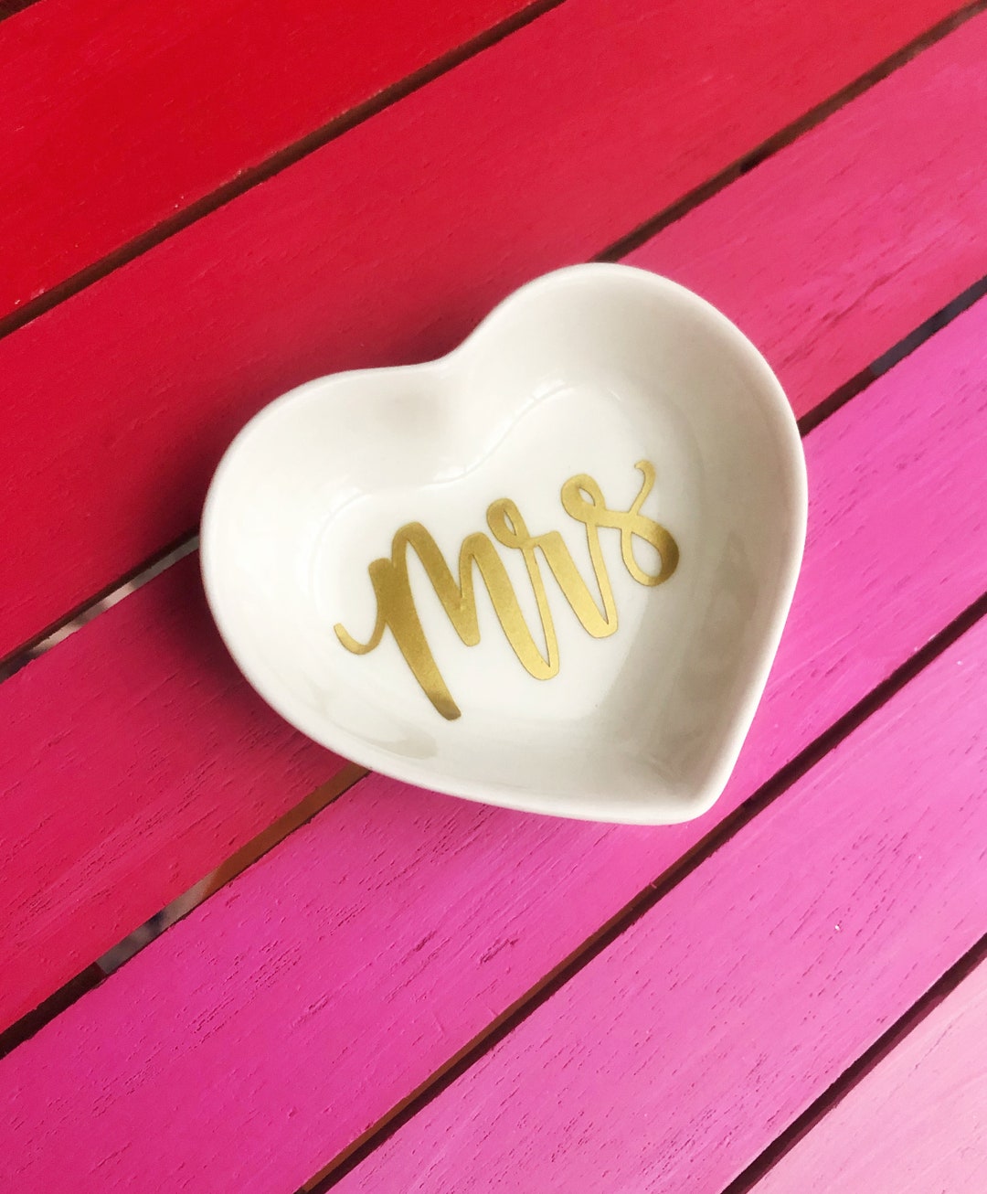 Ring Dish Mrs Ring Dish Bridal Shower Gift Engagement - Etsy