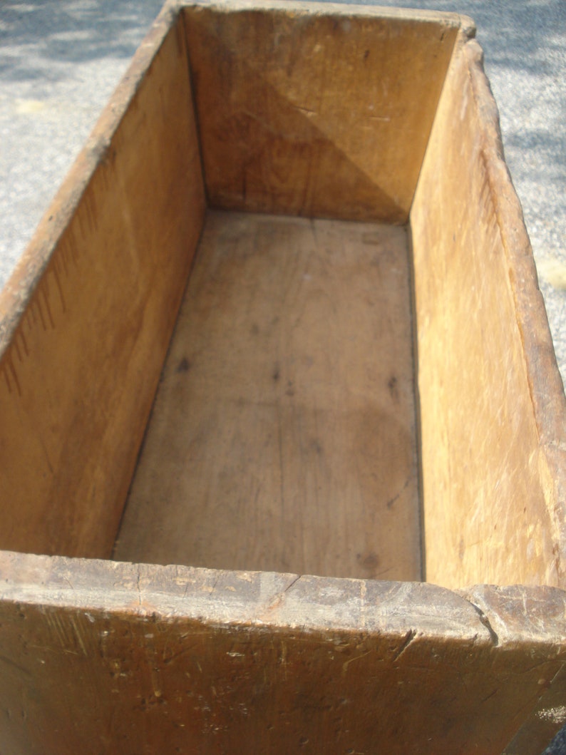 Antique Pine Dough Box / Proofing Box - Table With Storage - Etsy