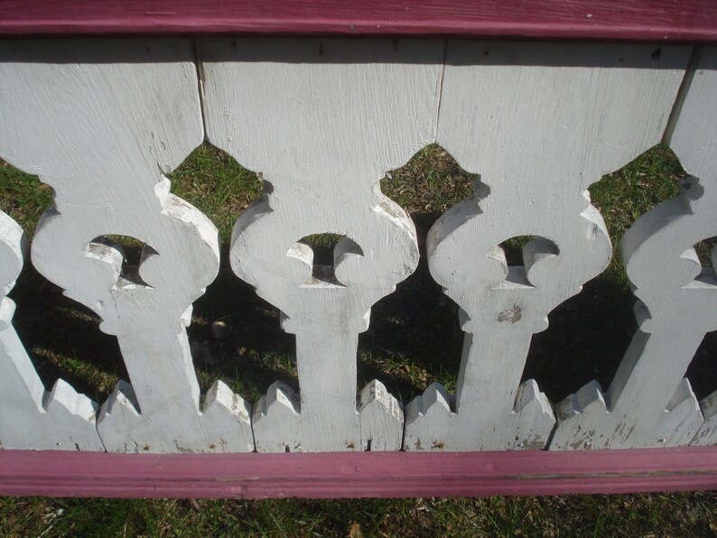 Vintage Porch Railing Balustrade Gingerbread Cottage Style, Rare ...