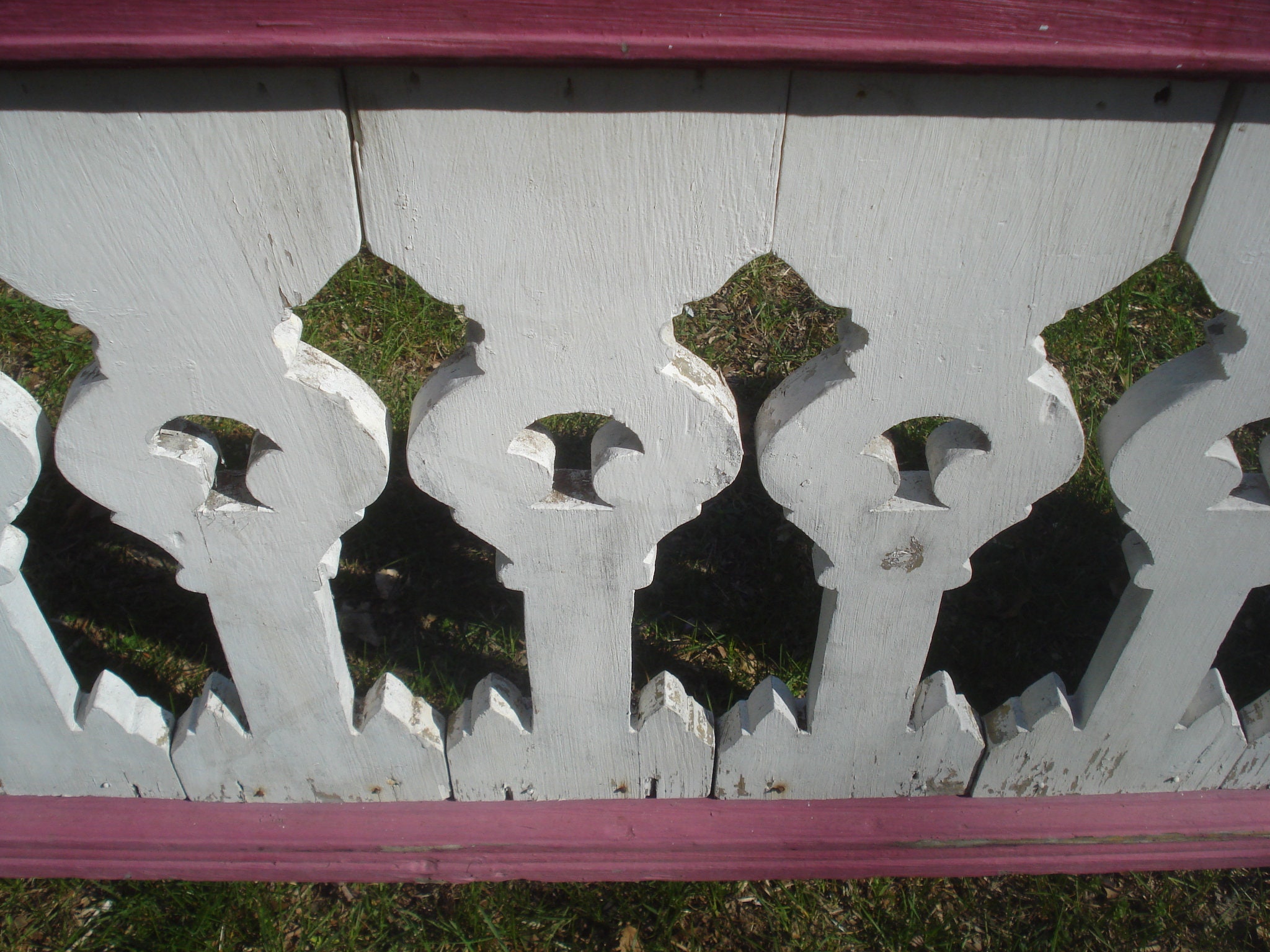 Vintage Porch Railing Balustrade Gingerbread Cottage Style, Rare ...