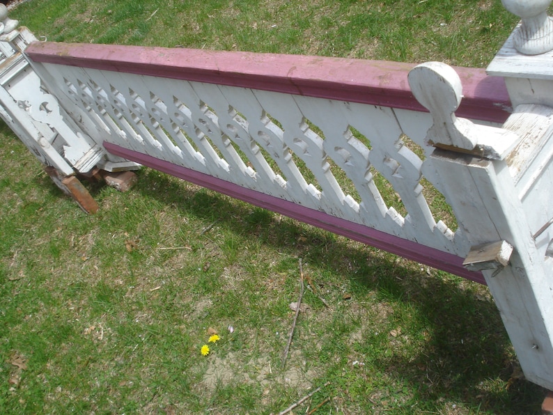 Vintage Porch Railing Balustrade Gingerbread Cottage Style, Rare ...