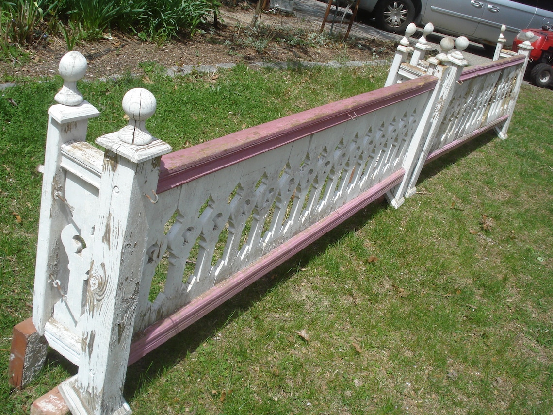 Vintage Porch Railing Balustrade Gingerbread Cottage Style, Rare ...