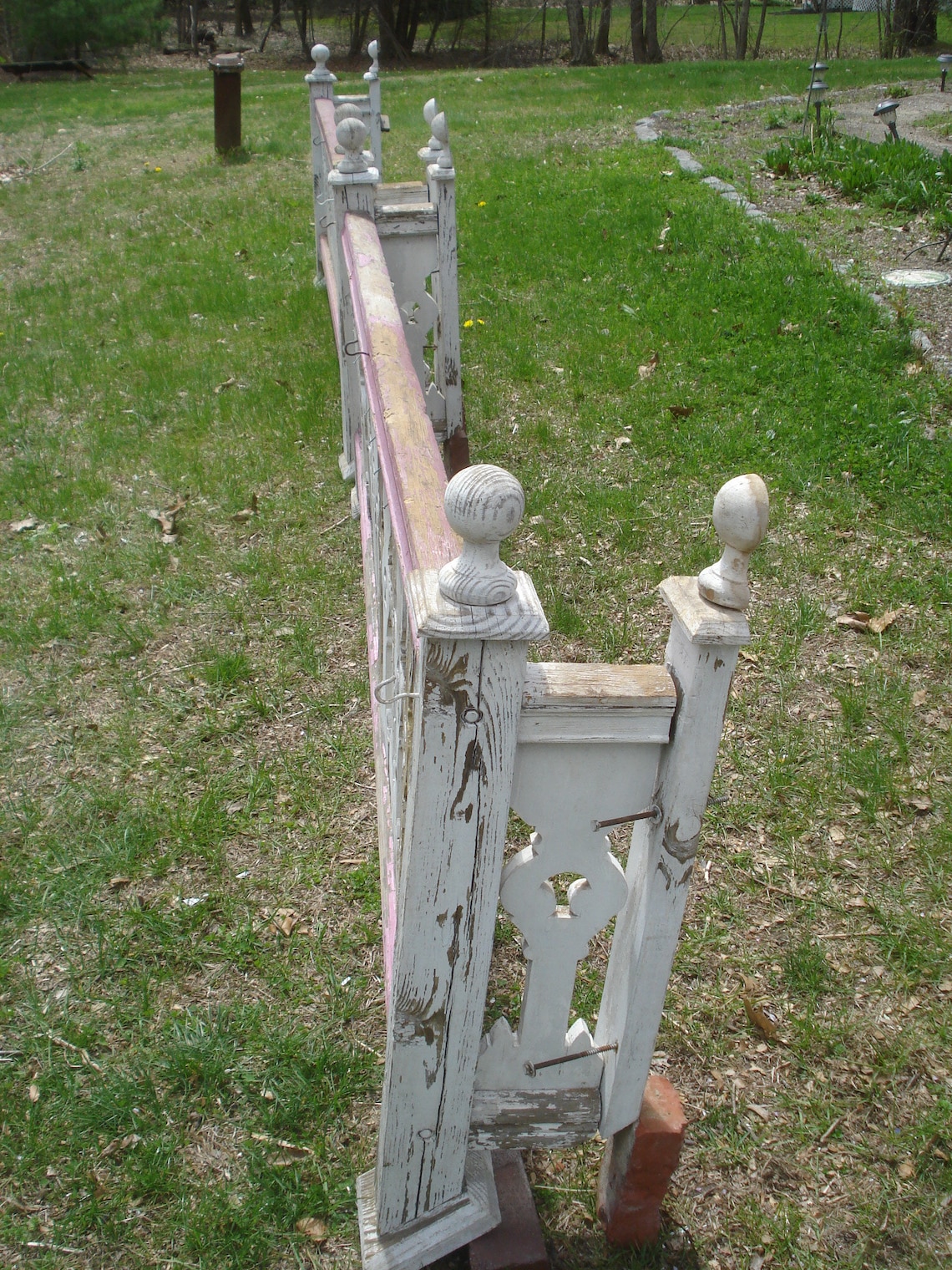 Vintage Porch Railing Balustrade Gingerbread Cottage Style, Rare ...
