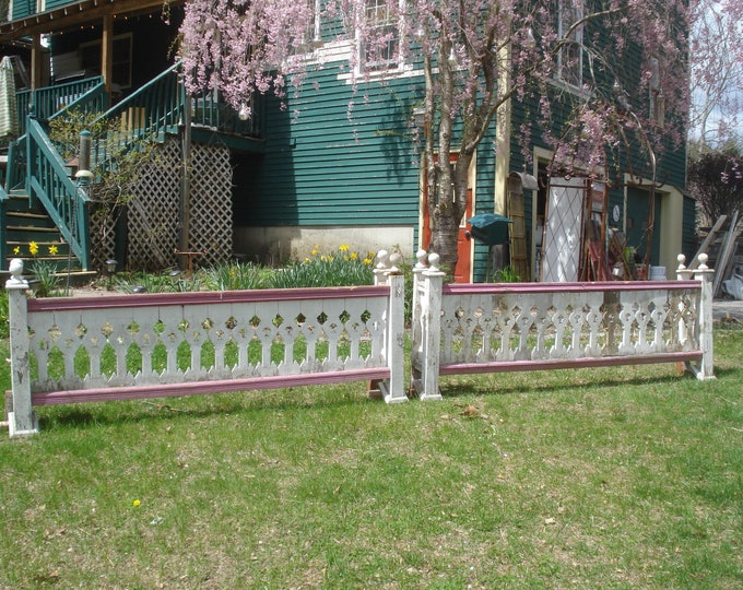 Vintage Porch Railing Balustrade Gingerbread Cottage Style, Rare ...