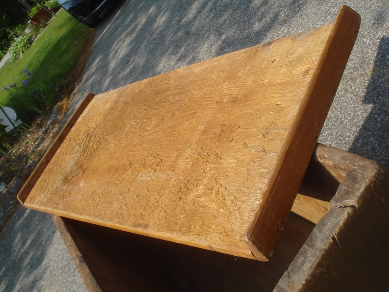 Antique Pine Dough Box / Proofing Box - Table With Storage - Etsy