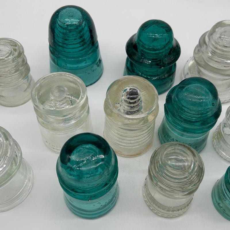 Blue Railroad Insulator - Etsy