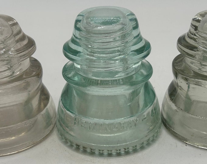 Antique Corning Pyrex Glass Insulator, Marigold Carnival Glass 662 ...
