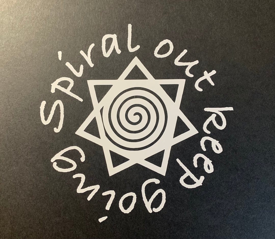 TOOL Inspired Spiral Out Keep Going Permanent Decal - Etsy