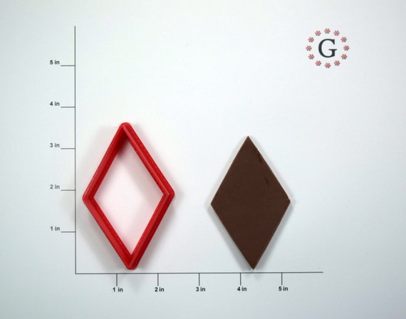 Diamond Cookie Cutter | Etsy