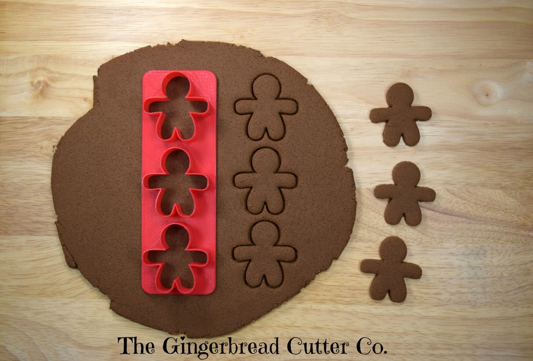 Gingerbread Man Mini Cookie Cutter Stick - Etsy Canada
