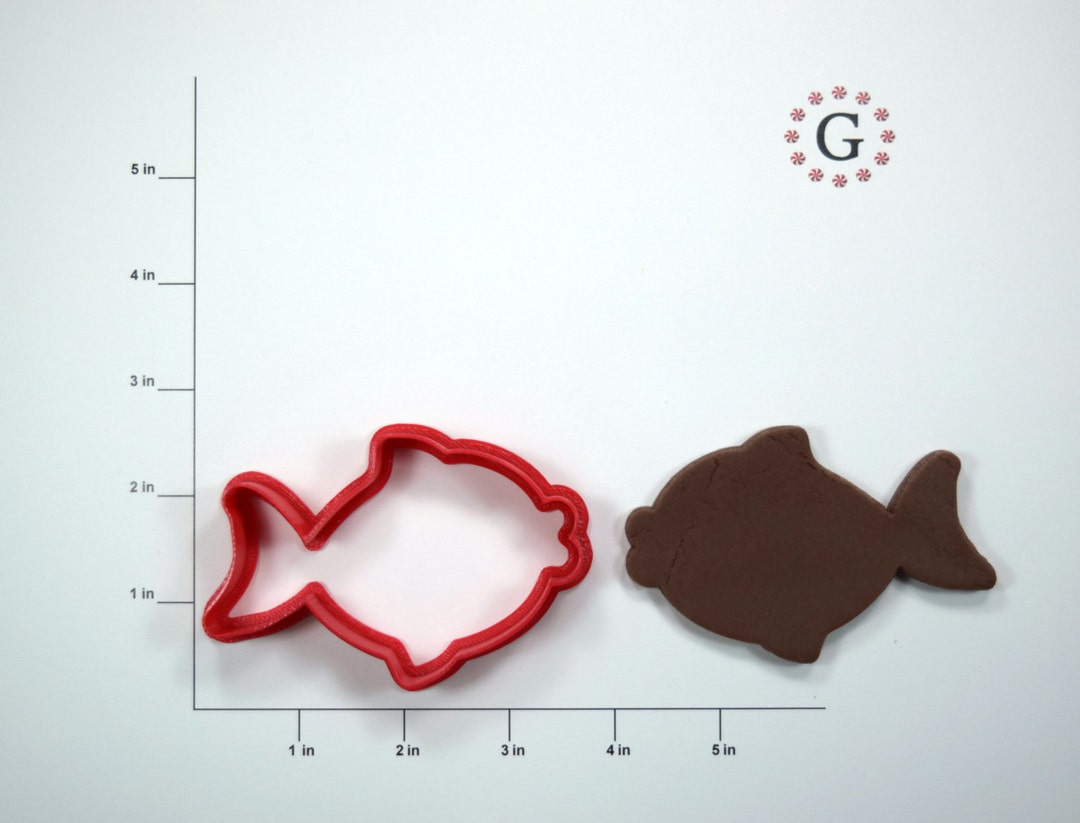 Fish With Lips Cookie Cutter - Etsy