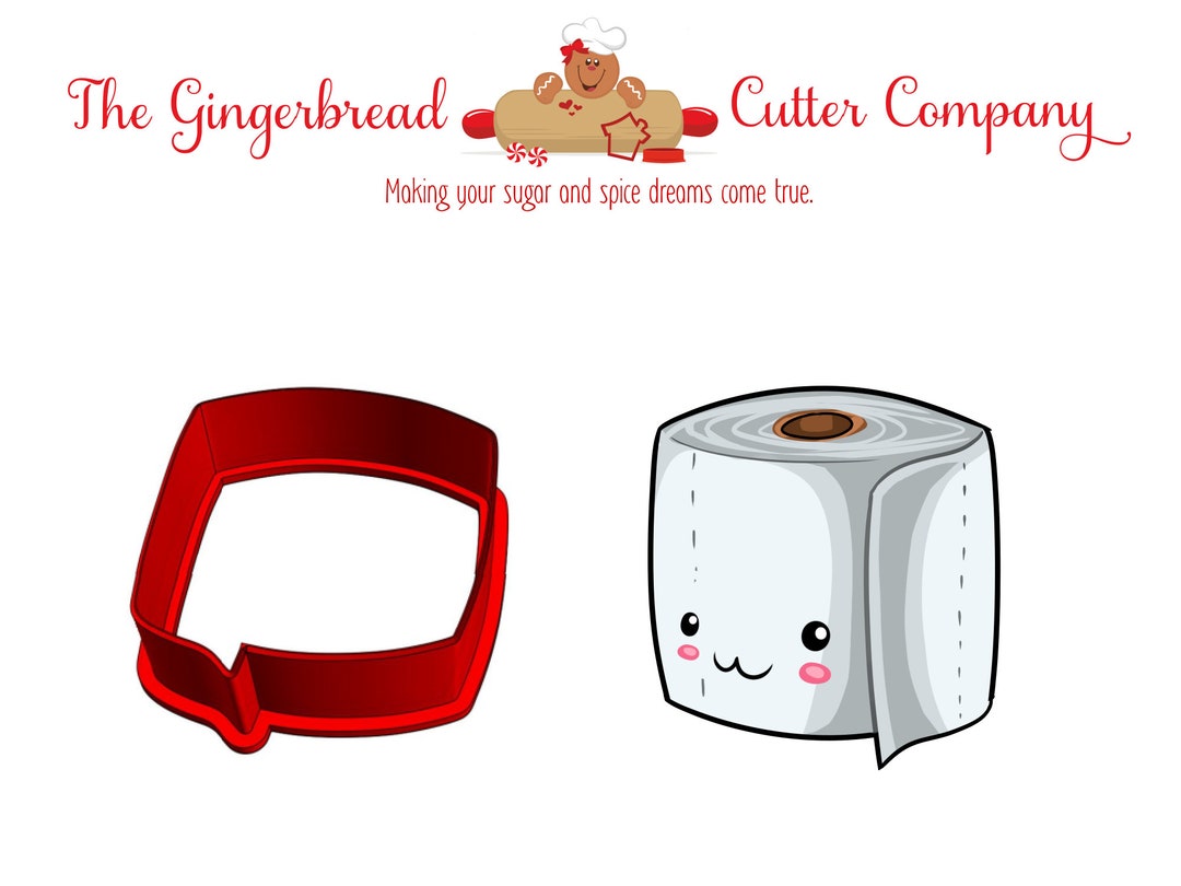 Toilet Paper Cookie Cutter - Etsy
