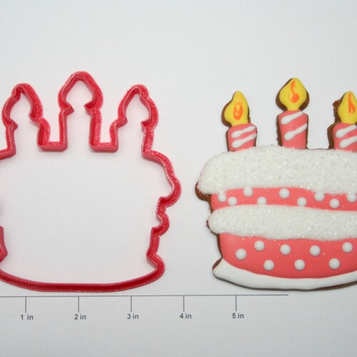 Happy Birthday Plaque 2 Cookie Cutter - Etsy