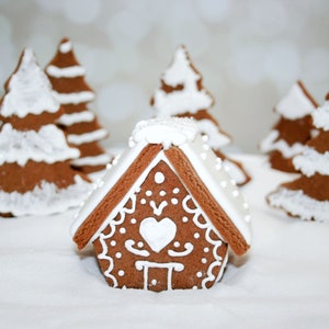 Mini Gingerbread House Cutter - Chalet - Etsy