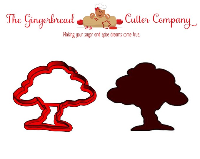 Tree Cookie and Fondant Cutter - Etsy