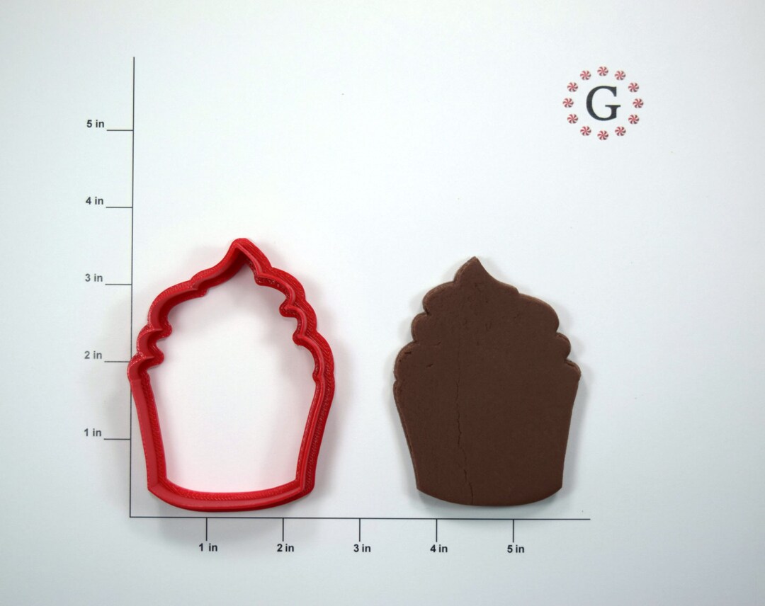 Frosted Cupcake Cookie Cutter - Etsy