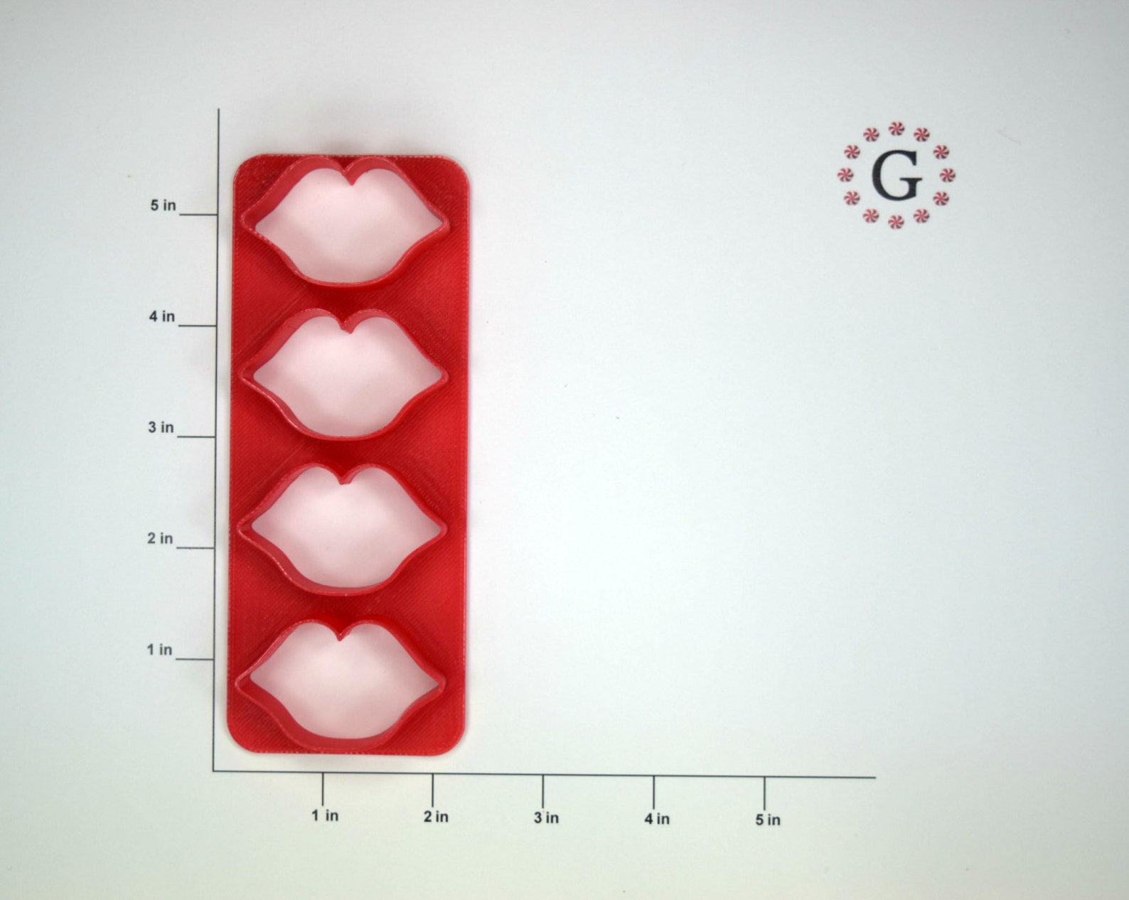 Lips Mini Cookie Cutter Stick - Etsy