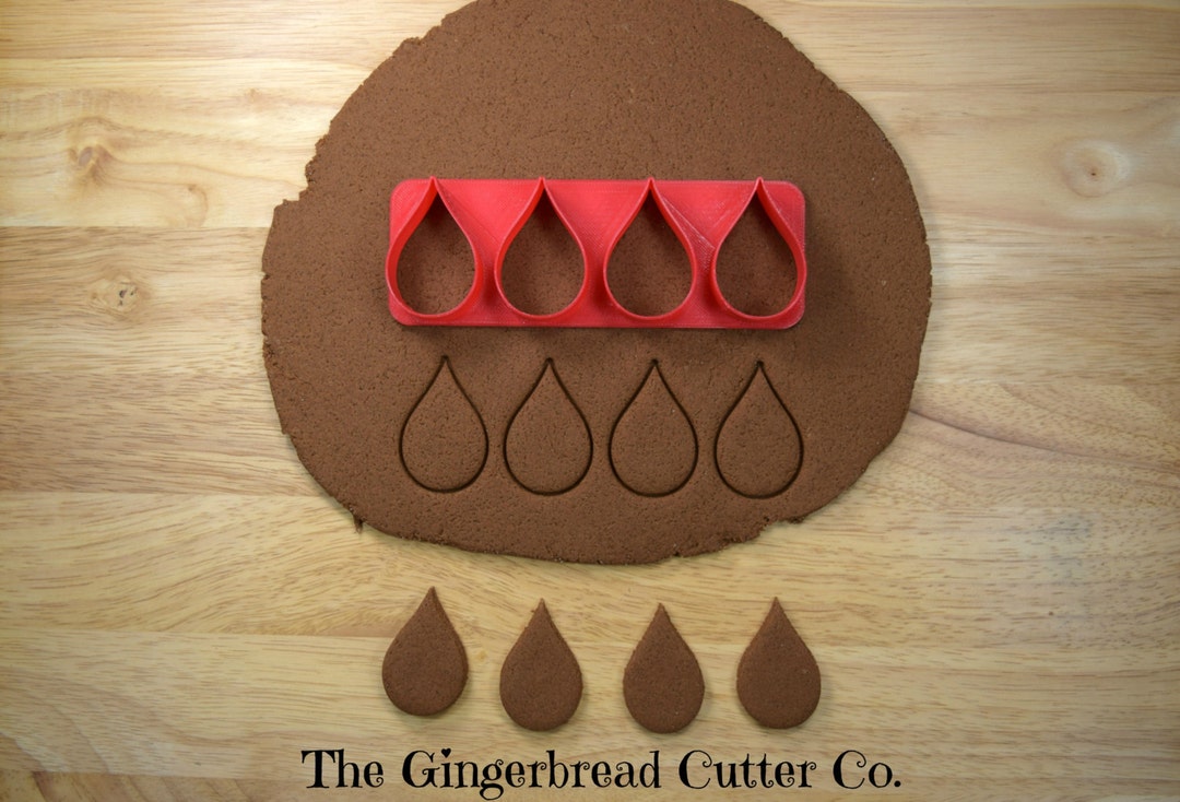 Rain Drop Mini Cookie Cutter Stick - Etsy