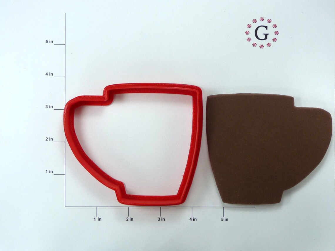 Large Coffee Cup Cookie Cutter - Etsy