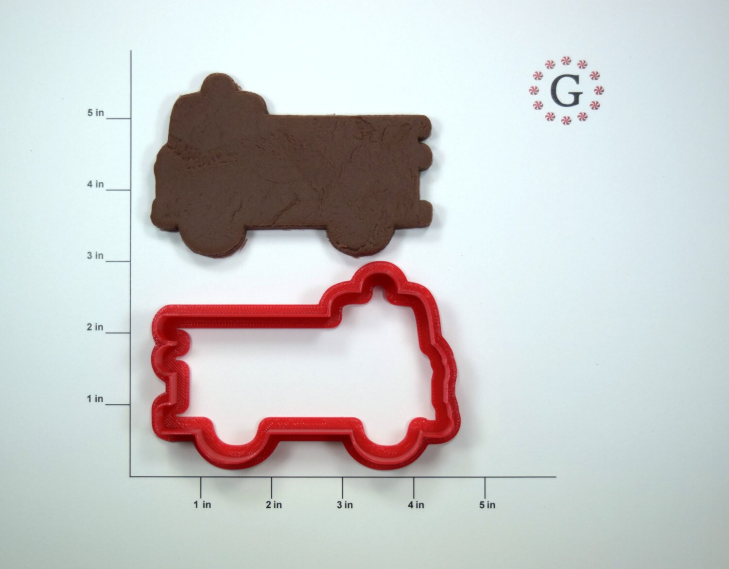 Fire Engine Cookie Cutter-3 Different Size Options - Etsy