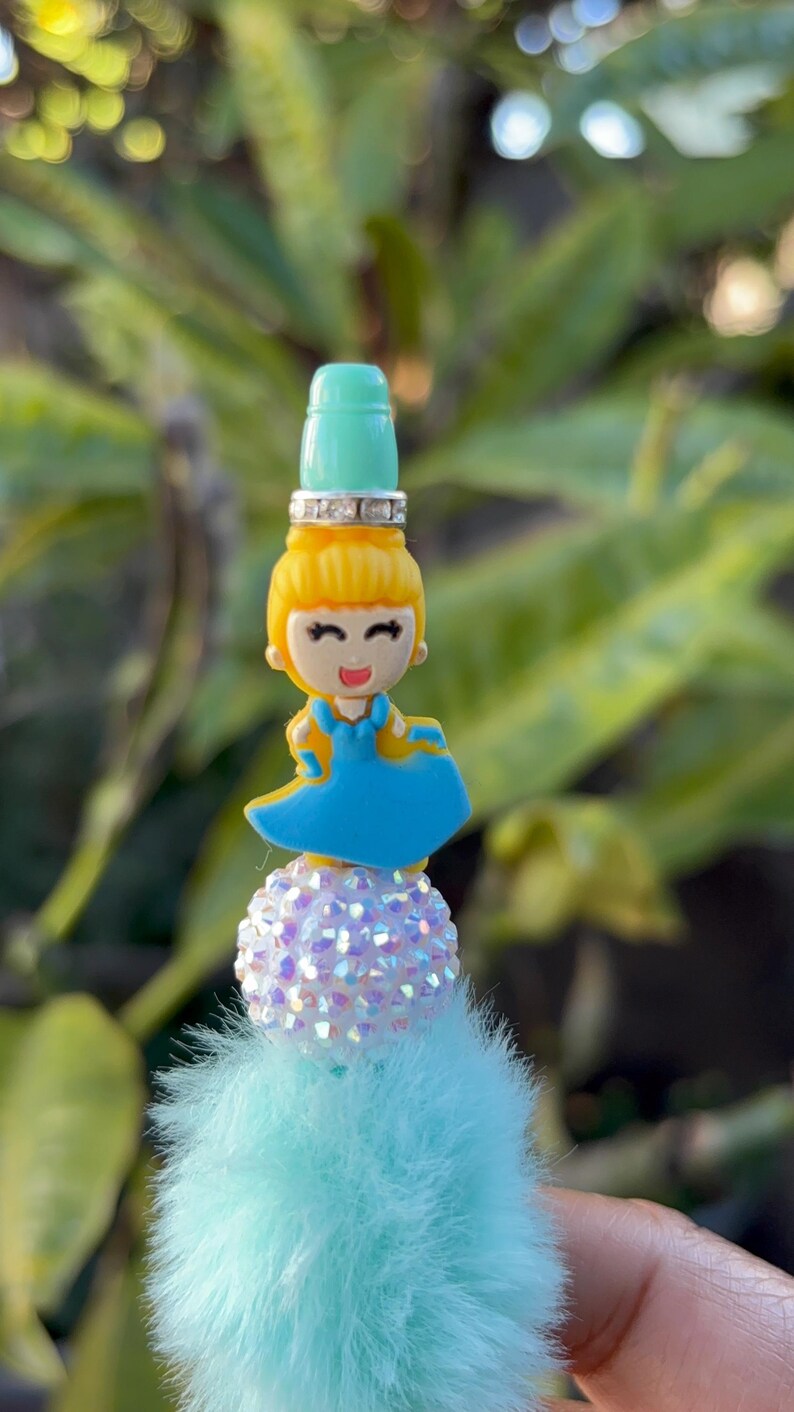 Cinderella Beaded Pen | Handmade Princess Autograph Pen With Refill - Etsy