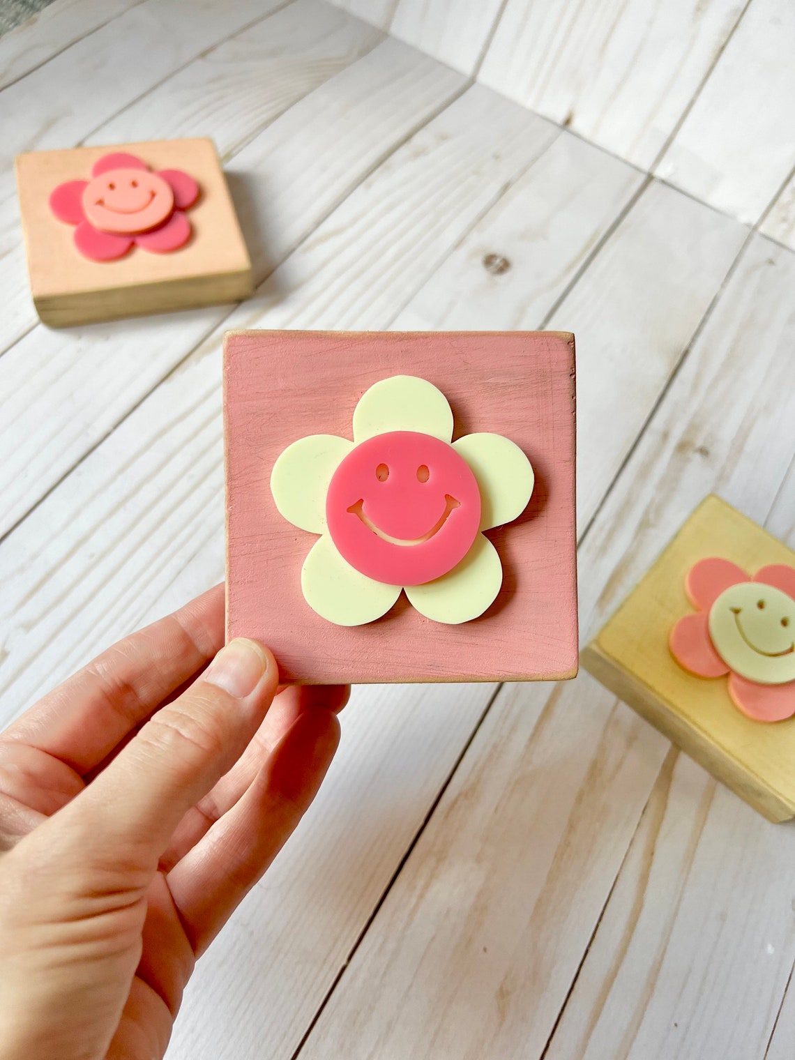 Smiley Face Wood Sign Smiley Face Decor Kids Room Decor - Etsy