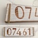 Zip Code Wood Sign - Etsy