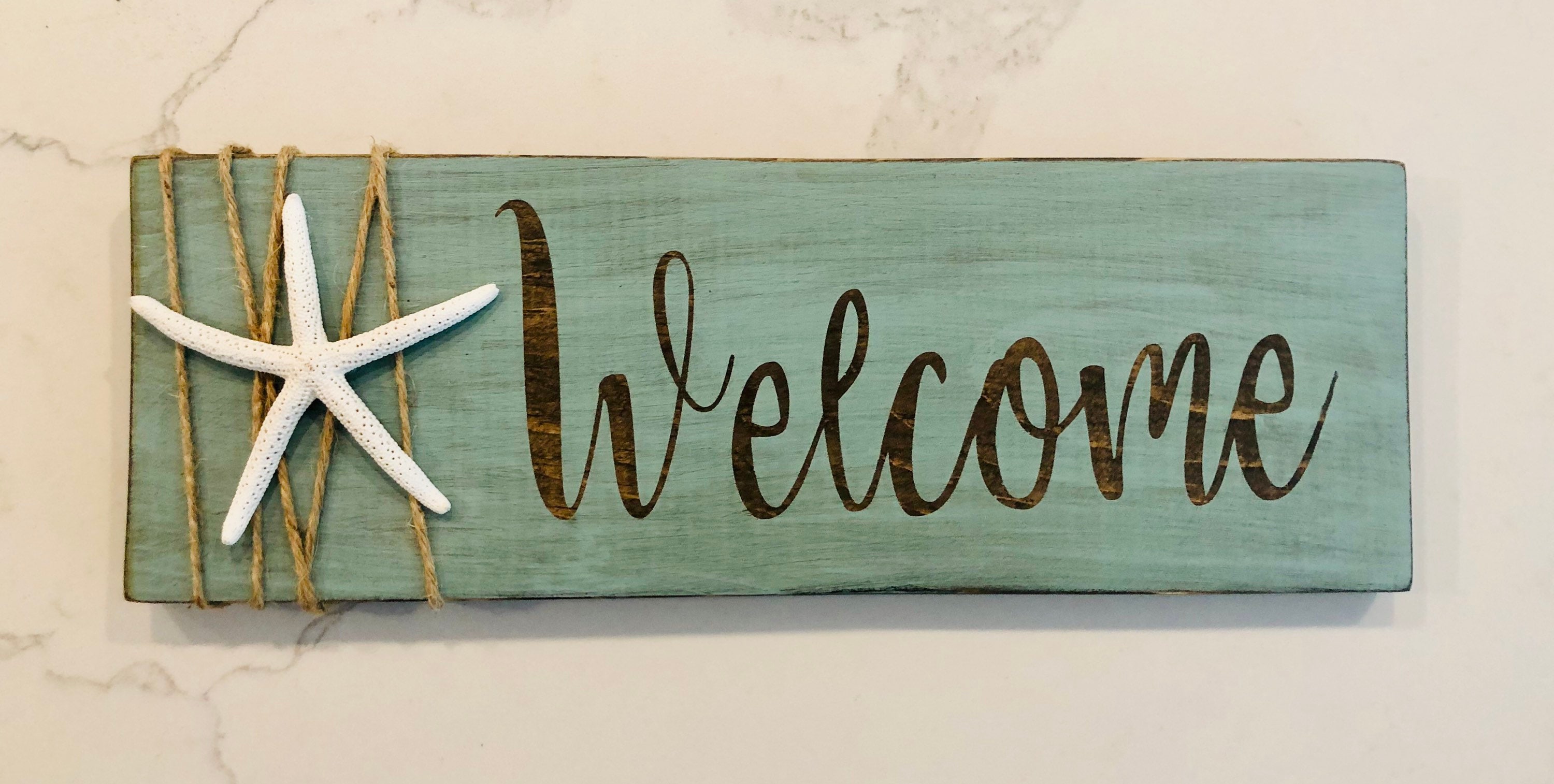 Welcome Wood Sign - Etsy