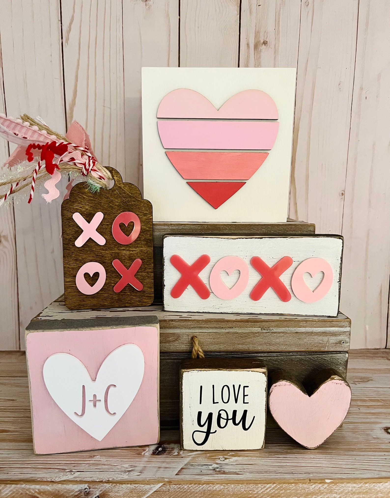 I Love You Mini Sign Set, a Little Box of Pick Me Ups - Etsy