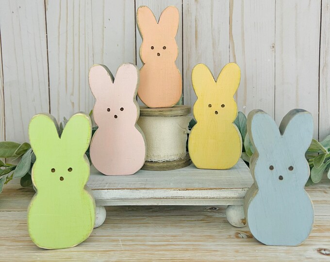 Peeps, Easter Decor, Wood Peeps - Etsy