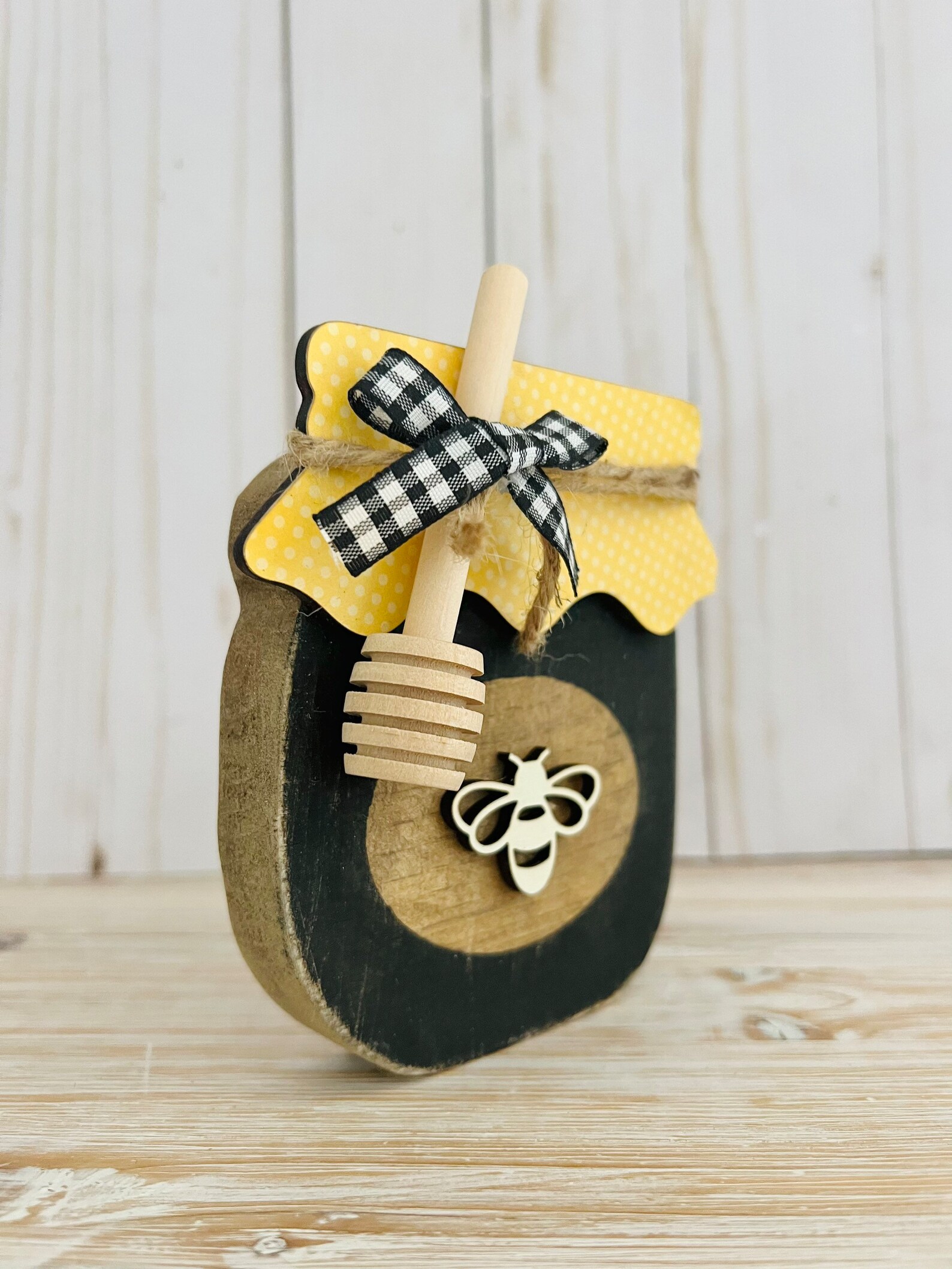 Honey Jar Tiered Tray Decor, Honey Jar Sign, Bee Decor - Etsy