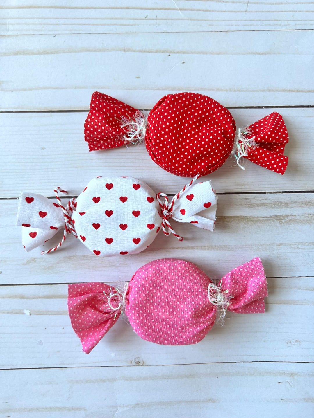 Fabric Valentine Candy Decor - Etsy