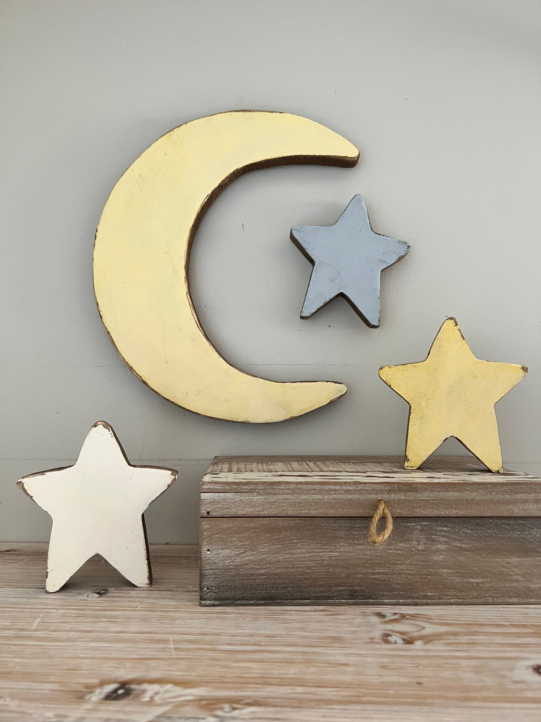 Moon Wood Sign - Etsy
