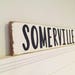 Personalized Wall Art Town Art City Art Zip Code Art Personalized Name ...