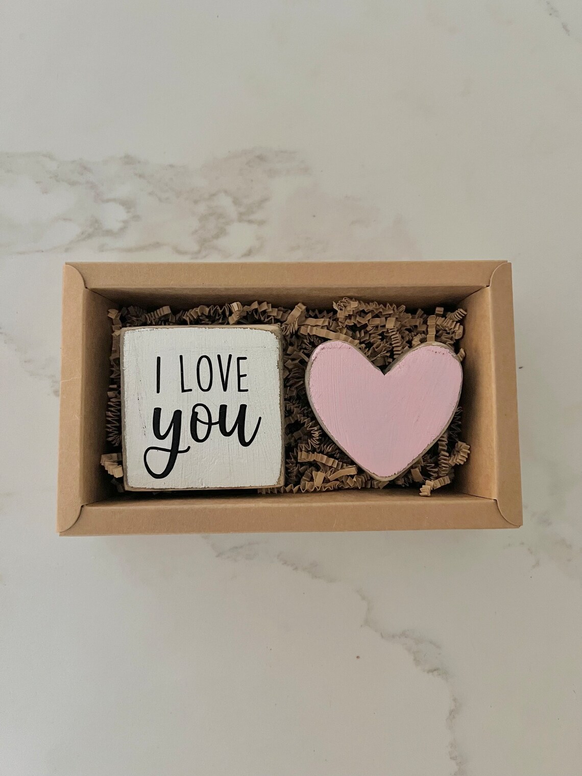 I Love You Mini Sign Set, a Little Box of Pick Me Ups - Etsy