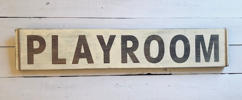 Playroom wood sign | Etsy