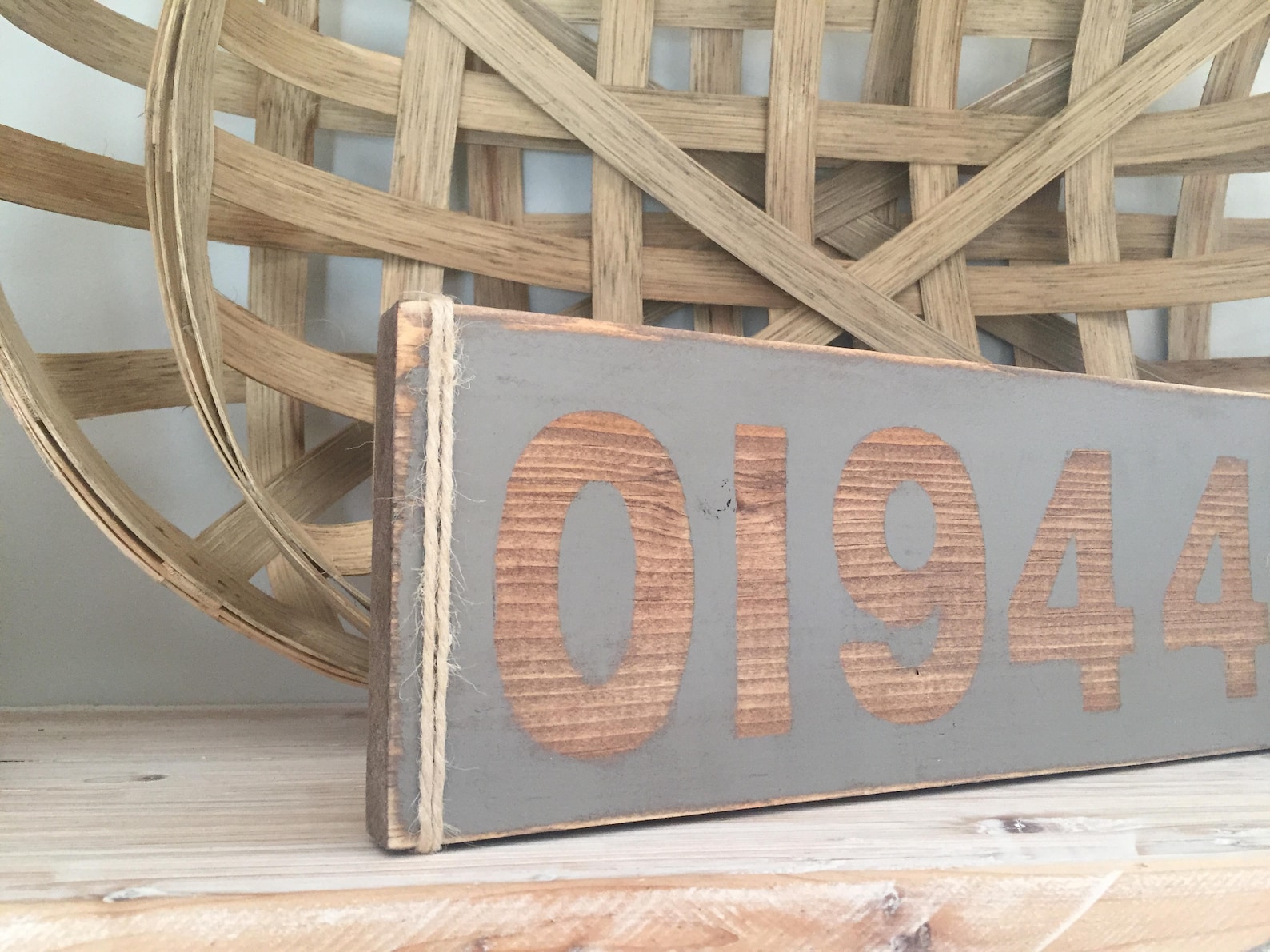 Zip Code Wood Sign - Etsy