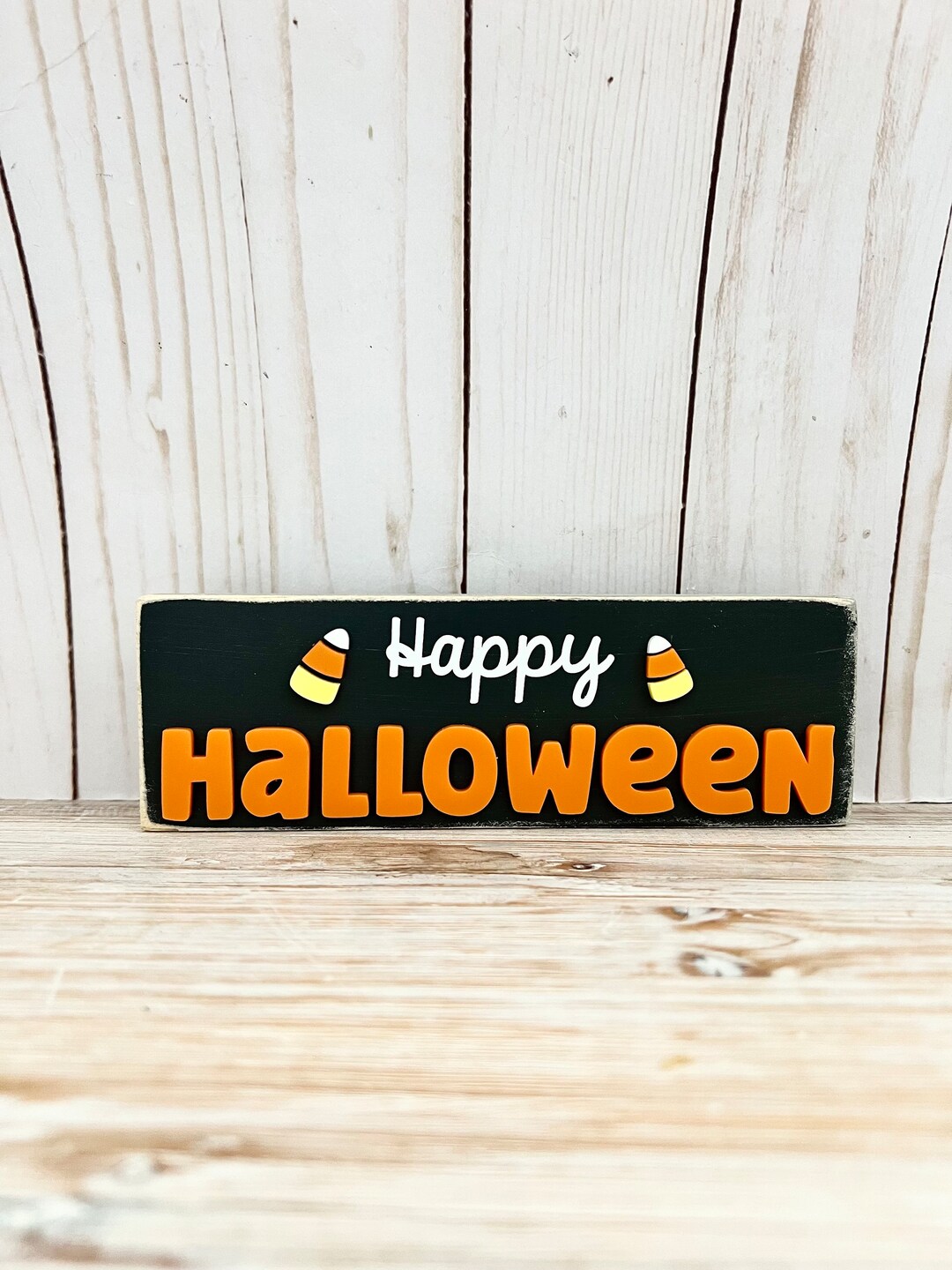 Happy Halloween Sign, Halloween Décor, Halloween Signs, Halloween Décor ...