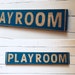 Playroom Wood Sign - Etsy