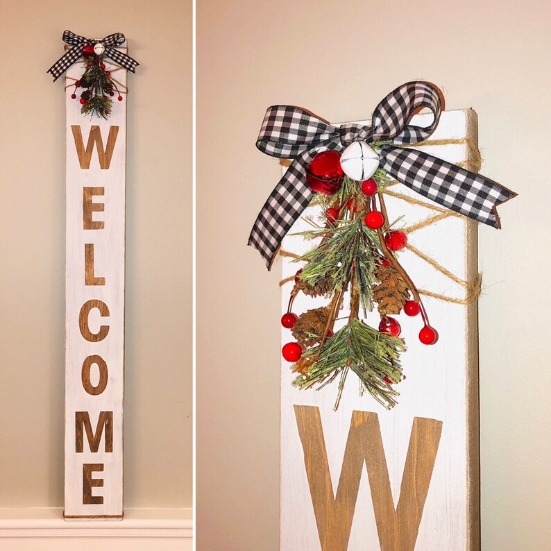 Welcome Wood Sign - Etsy