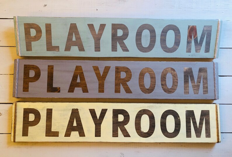 Playroom wood sign | Etsy