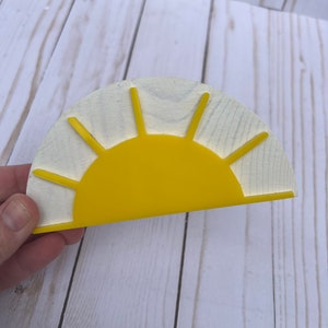 Sun Wood Sign - Etsy