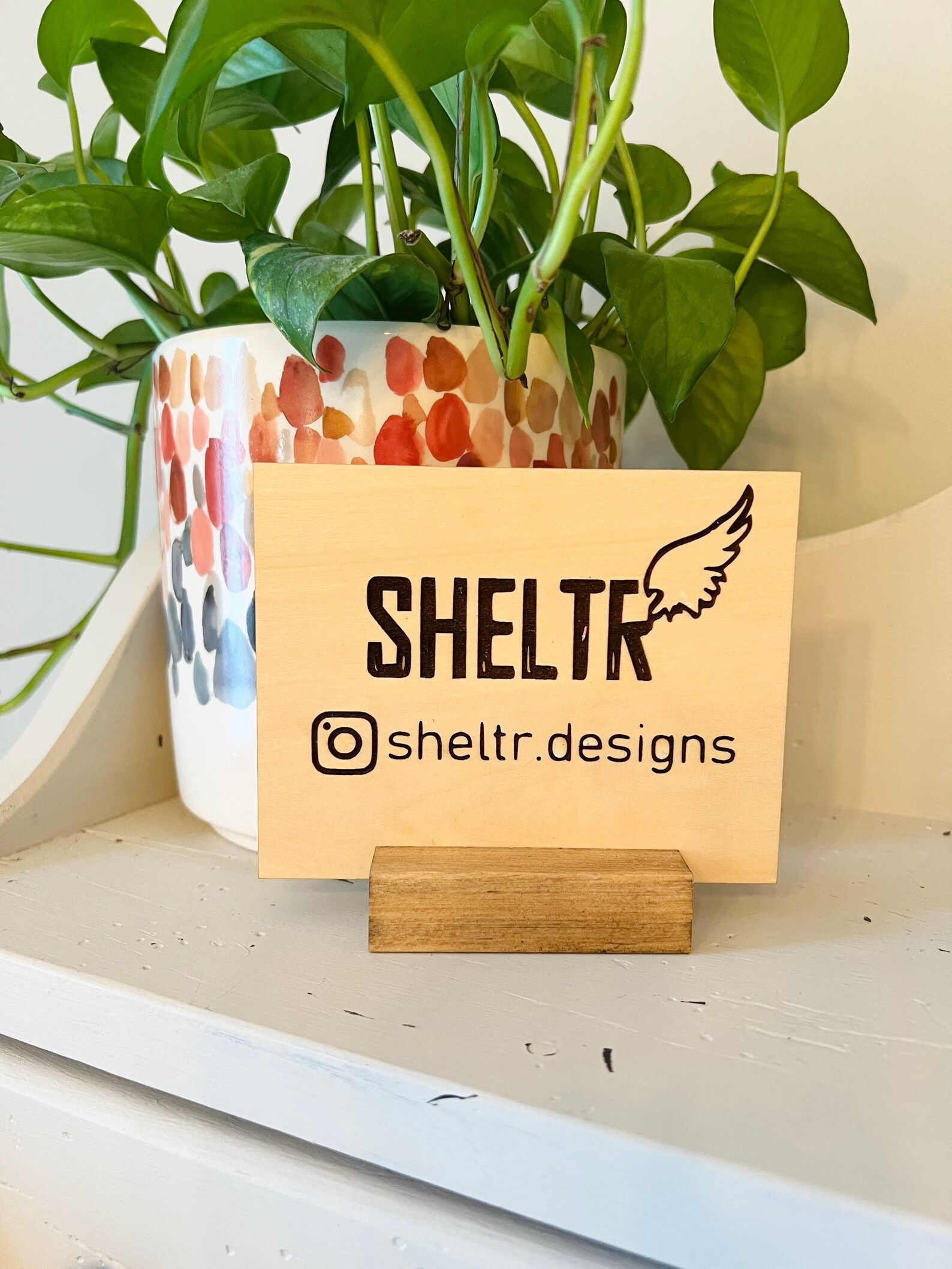 Business or Logo Desk Top Sign Personalized Sign - Etsy