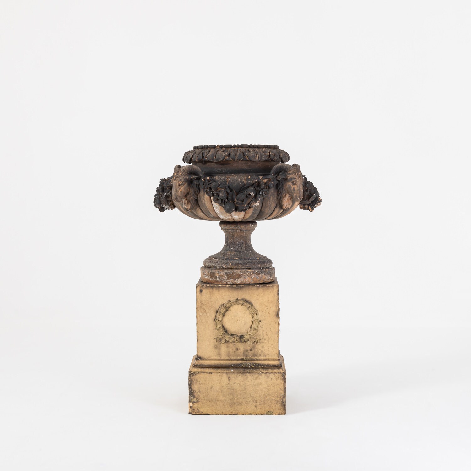 Buff Terracotta Garden Urn by Pulham and Sons - Etsy