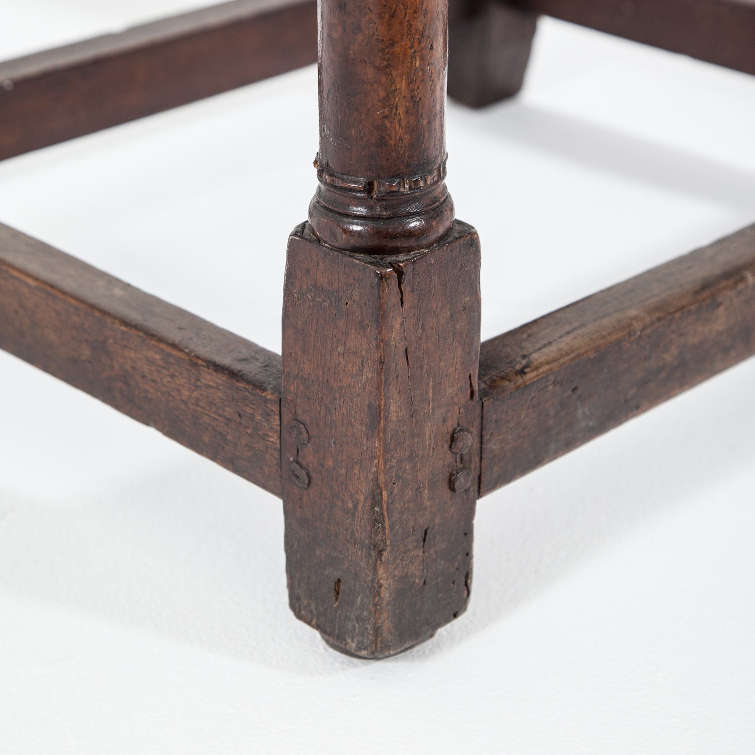 17th Century Oak Back Stool - Etsy