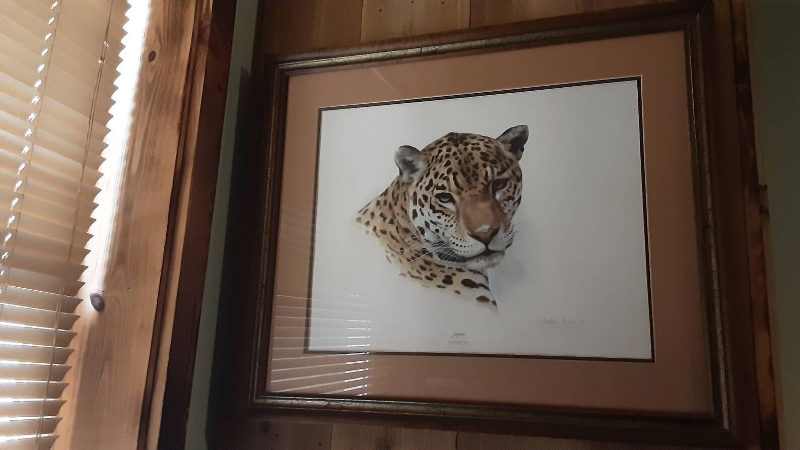Charles Frace' Jaguar Framed Print/signed Artist Charles | Etsy