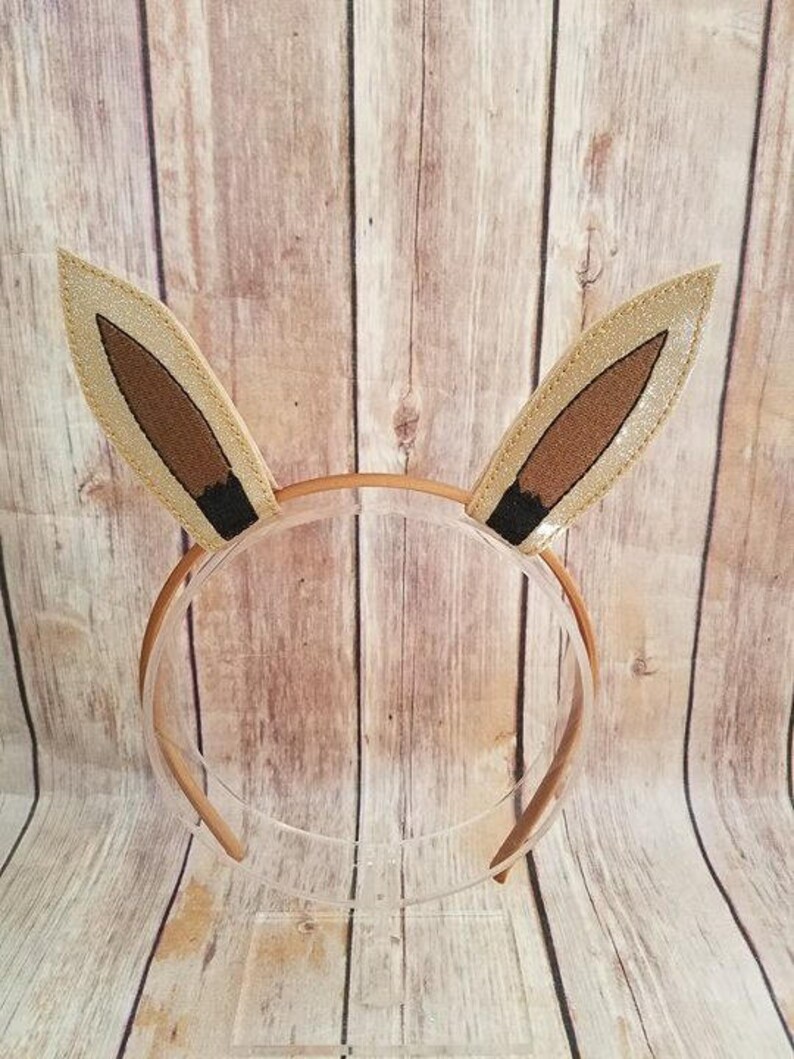 Eevee Ears Headband Pokemon Ears Cosplay Pokemon Pokemon | Etsy